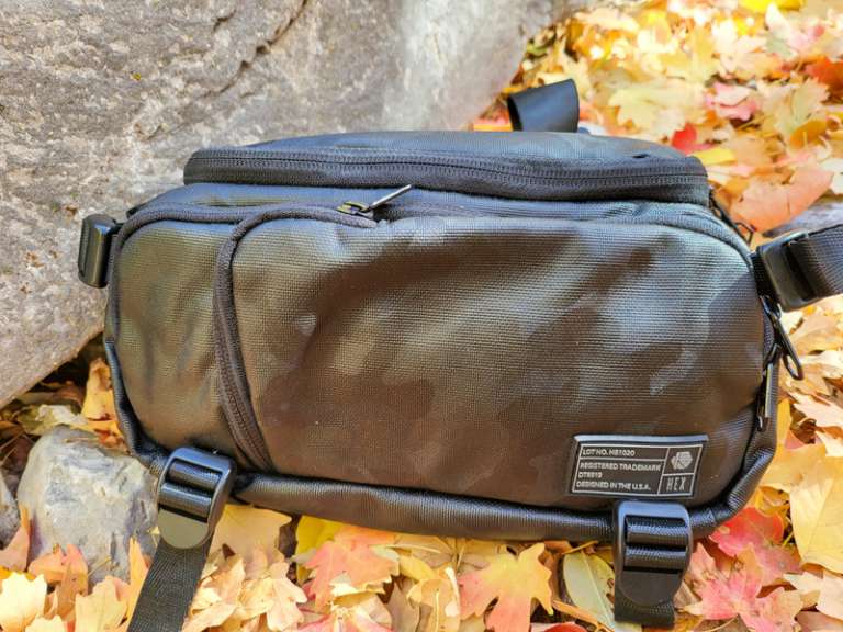 Hex Ranger Blackout Camo camera mini-sling review - quite good and ...