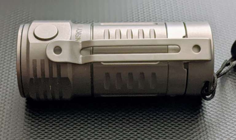 Cyansky M3 EDC Titanium flashlight review - Perfectly pocketable power ...