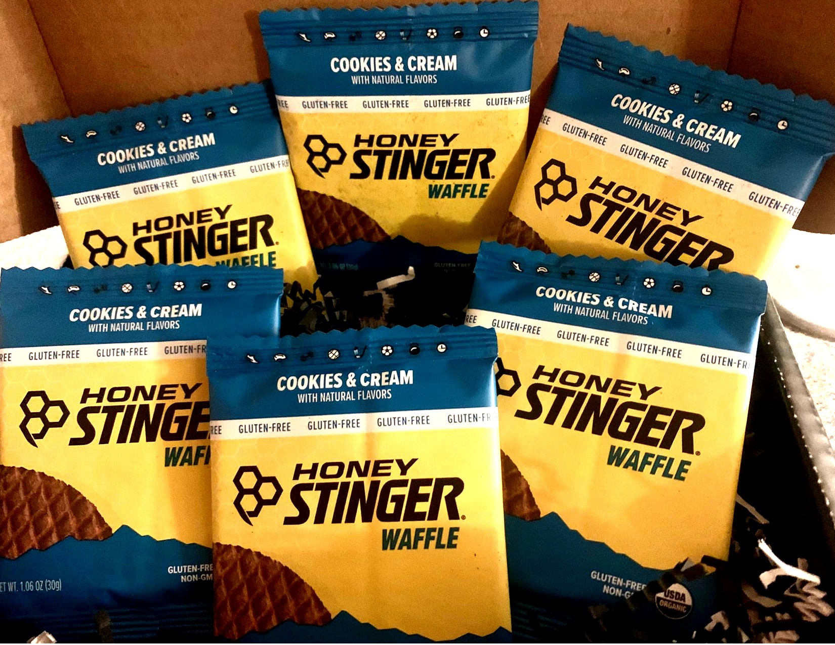 Honey Stinger Gluten-Free Cookies & Cream Waffles review - The Gadgeteer