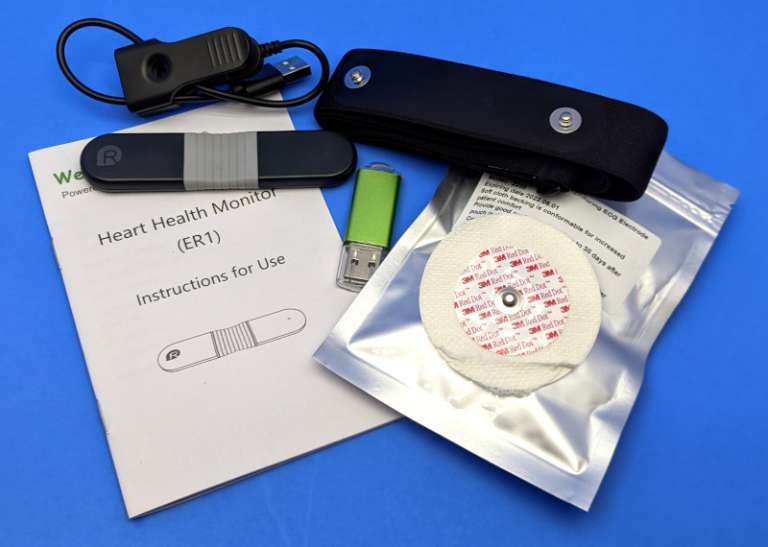 Wellue ECG/EKG Heart Monitor review - A wearable heart monitor with ...