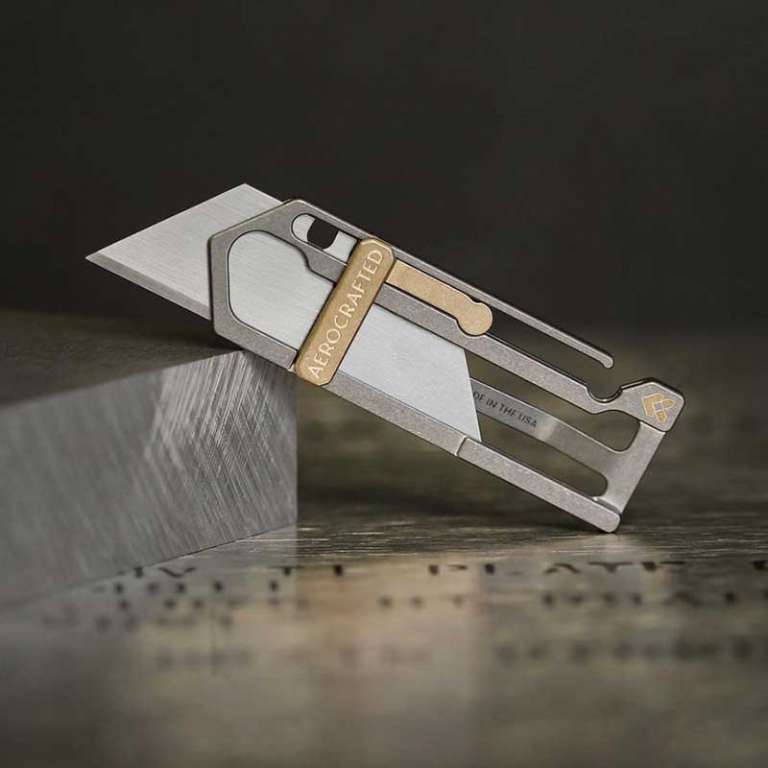 This utility knife has a simple but elegant design - The Gadgeteer