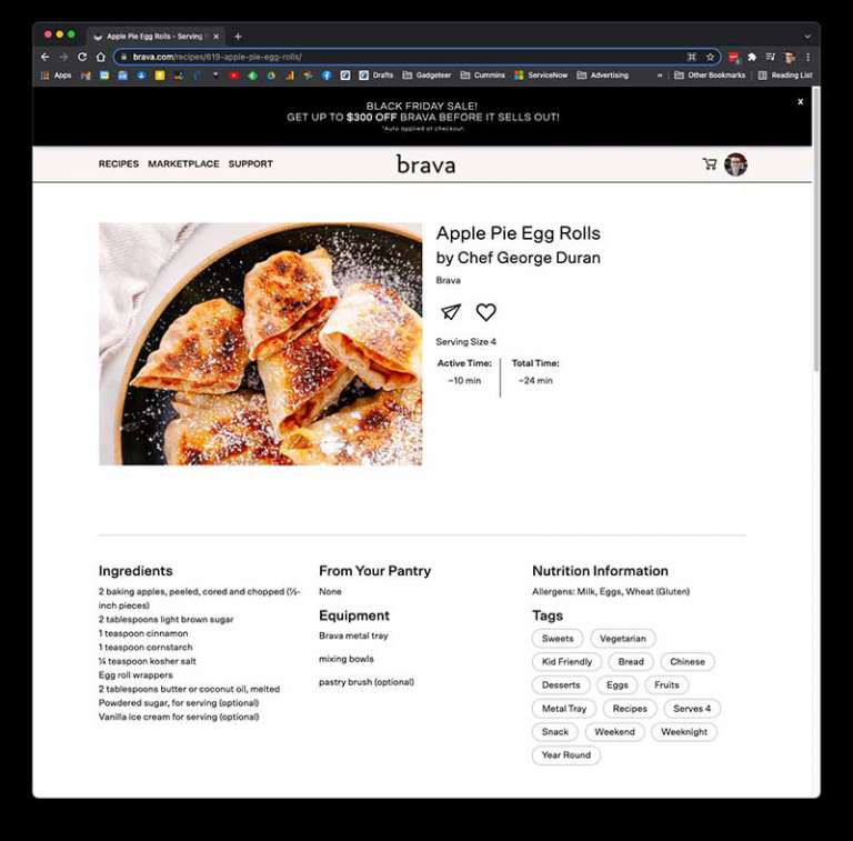 Brava oven review - A smart cooking device that uses light to cook your ...