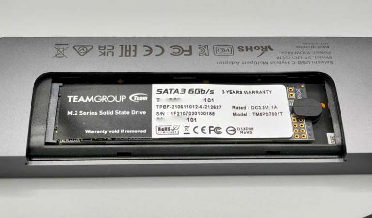 Satechi USB-C Hybrid Multiport Adapter review - adds SSD storage to ...