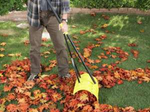The clever Amazing Rake Ergonomic 3-in-1 Garden Rake makes raking ...