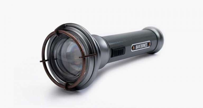 This flashlight combines vintage style with a modern twist - The Gadgeteer