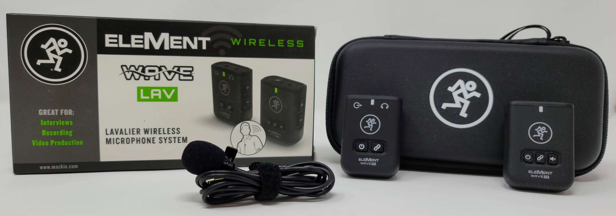 Mackie EleMent Wave wireless lav mic review - Reduce the noise - The ...