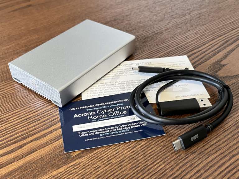 OWC Mercury Elite Pro Mini review - an enclosure with a SATA drive ...