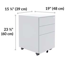 Vari Essential series standing desk and file cabinet review - The Gadgeteer