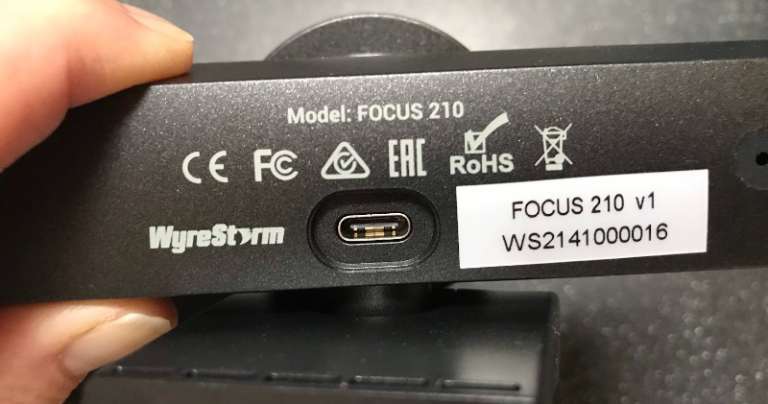 WyreStorm FOCUS 210 4K AI Webcam review - The Gadgeteer