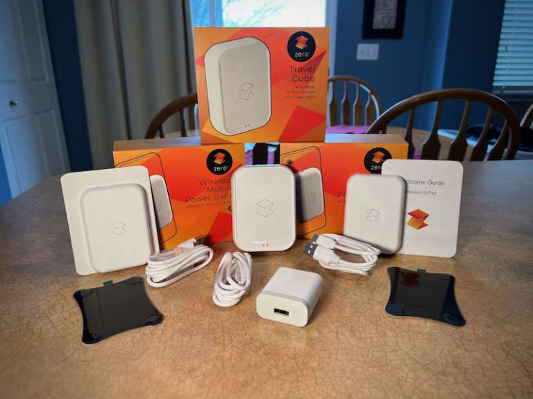 Zero Wireless Qi Pad and Travel Cube review - portable power in the ...