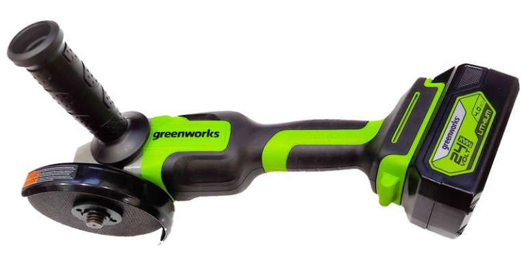 Greenworks 24V angle grinder review - The Gadgeteer