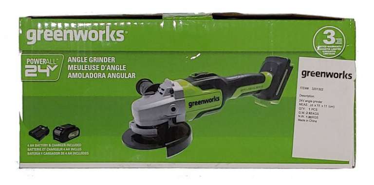 Greenworks 24V angle grinder review - The Gadgeteer