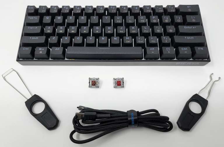 Dierya DK61E mechanical keyboard review - Bringing back the clack ...