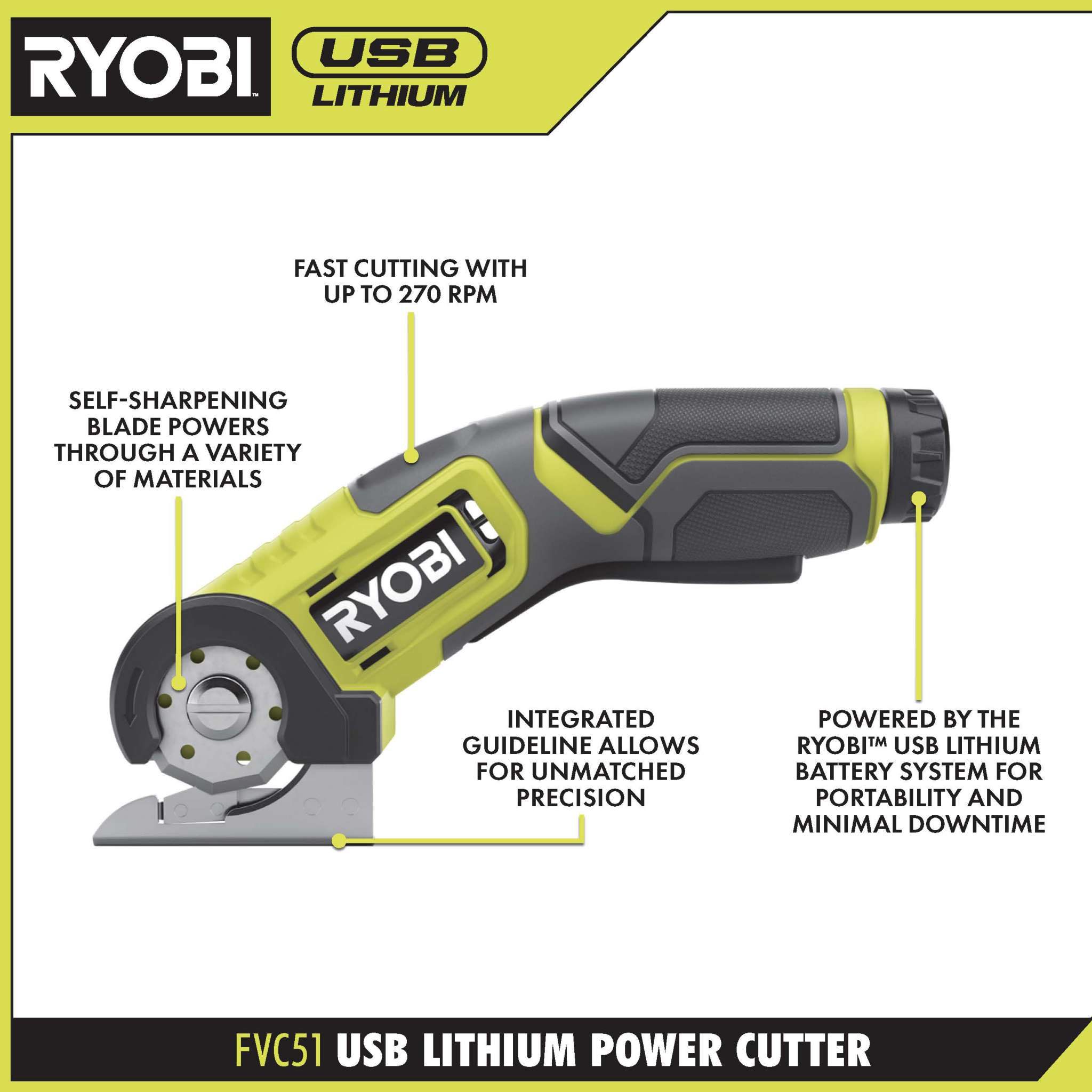 Ryobi announces new line of USB Lithium tools - The Gadgeteer