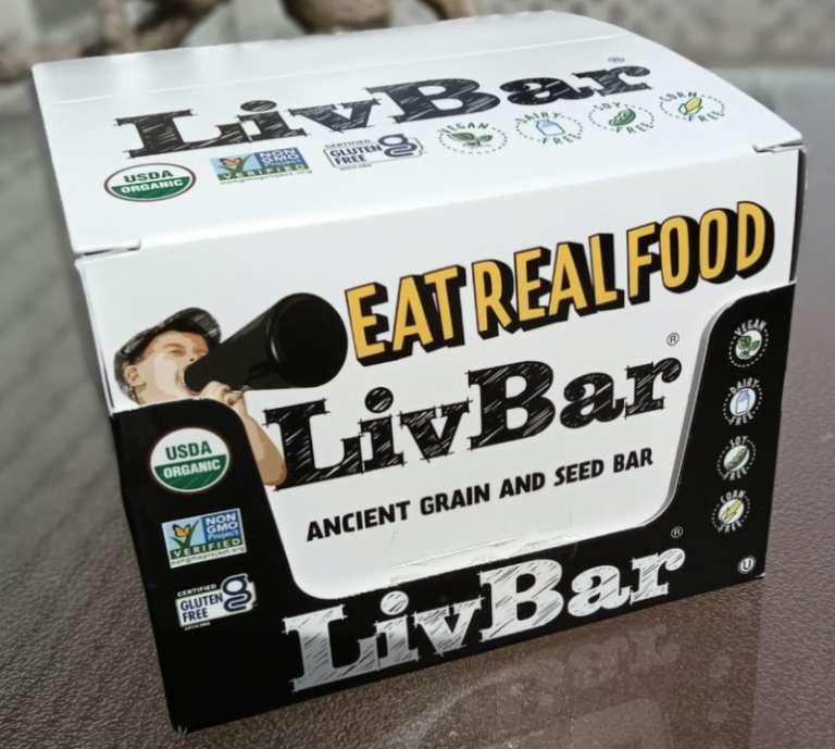LivBar Organic Superfood Bars review - The Gadgeteer