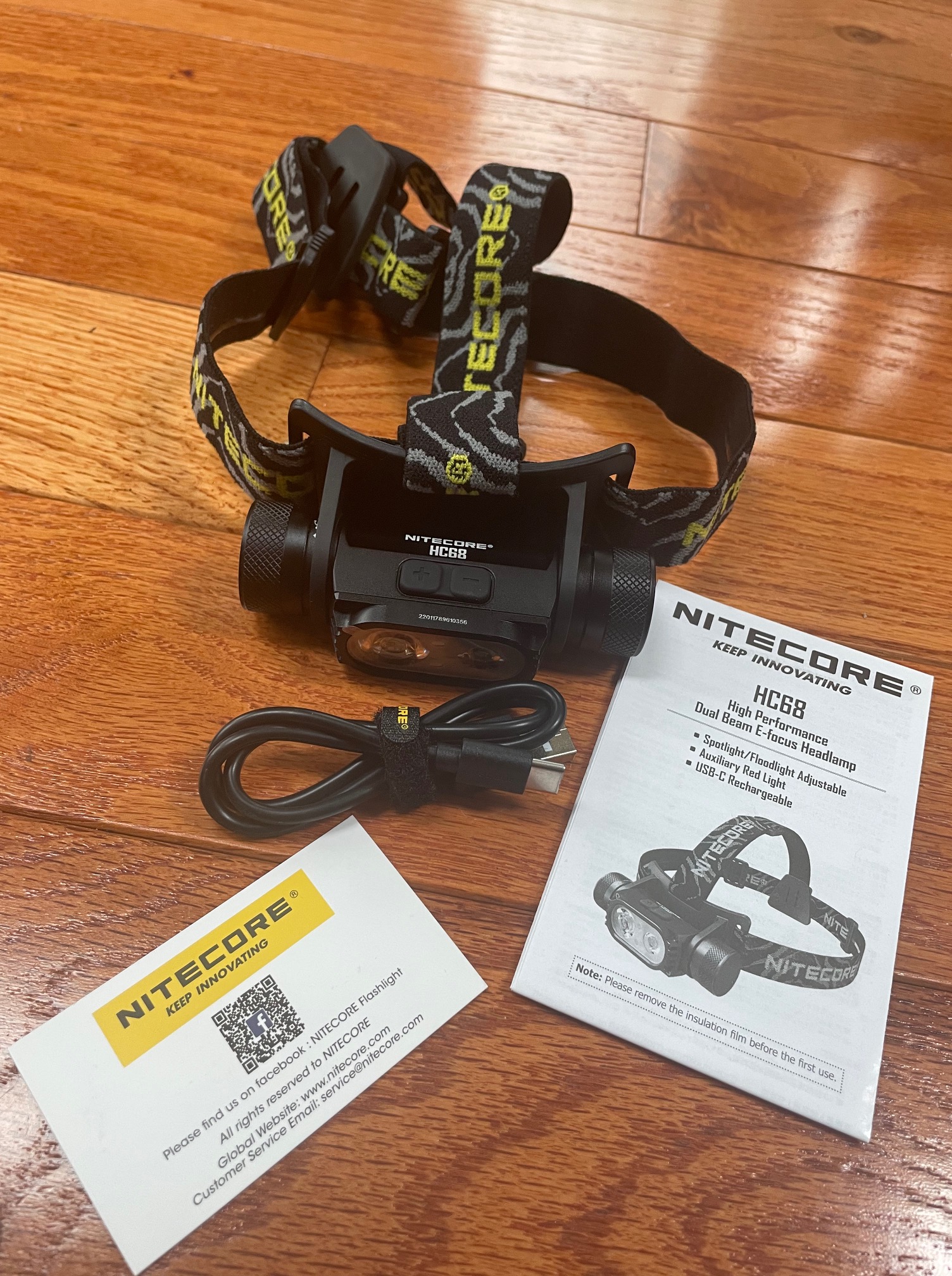 Nitecore HC68 High-Performance Dual Beam E-Focus Headlamp review ...