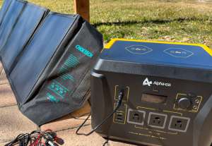 AlphaESS Portable Power Station AP1000 review - many power, much ports ...