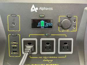 AlphaESS Portable Power Station AP1000 review - many power, much ports ...