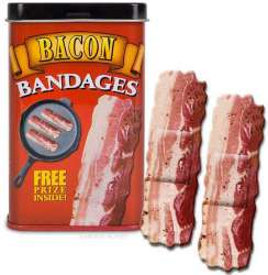 Bacon not only tastes delicious, it can also heal your boo boos! - The ...