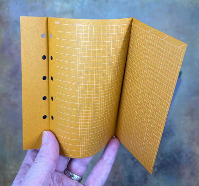 PLOTTER USA 6-Ring Leather Binder (mini size) review - The Gadgeteer