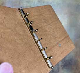 PLOTTER USA 6-Ring Leather Binder (mini size) review - The Gadgeteer