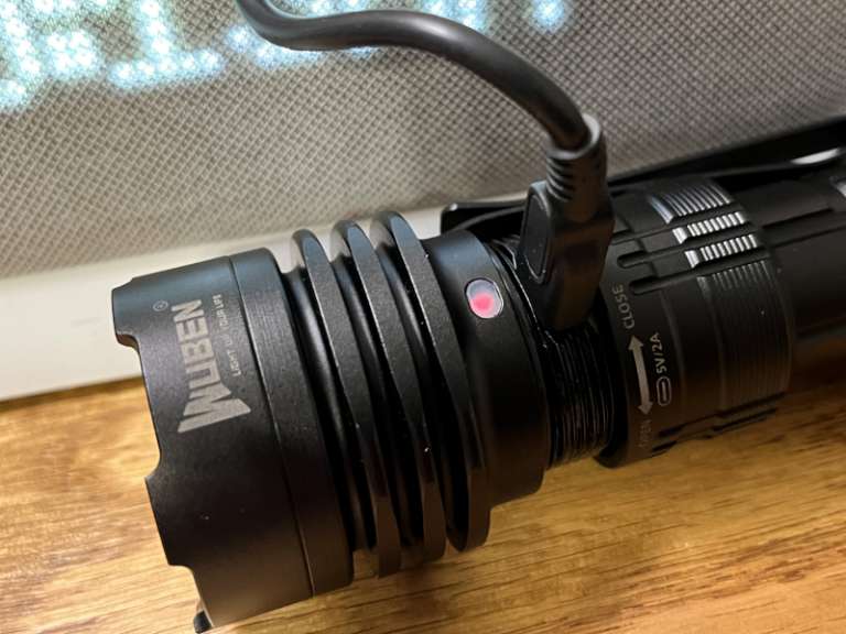 WUBEN T1 tactical flashlight review - sturdy and bright - The Gadgeteer
