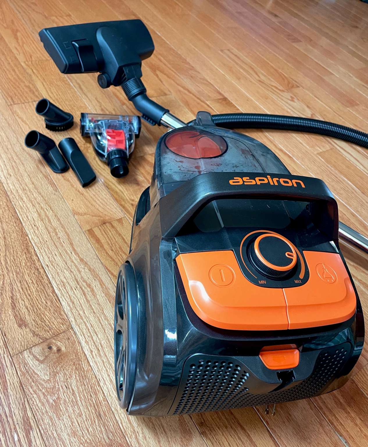 Aspiron AS-CA006 variable speed canister vacuum review - Banish dirt to ...