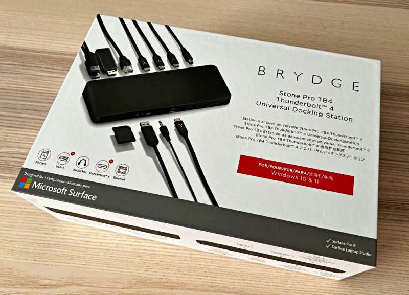 Brydge Stone Pro TB4 dual display dock review - Great for Mac, Windows ...