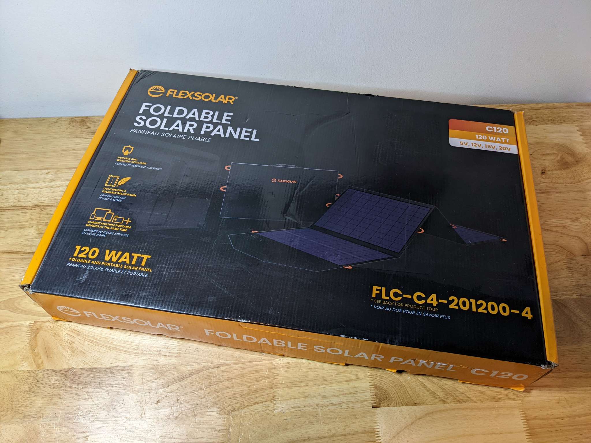 FlexSolar 120W Foldable Solar Panel Kit review - The power of the sun ...