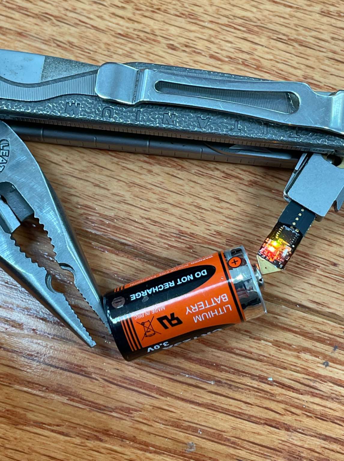 Volty 2.5 - 30V DC voltmeter review - It’s a Leatherman voltmeter in my ...