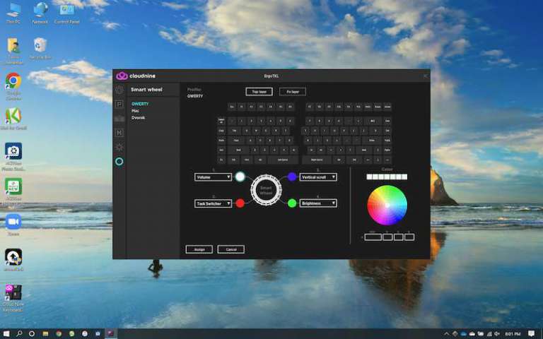 Cloud Nine C959 ErgoTKL split mechanical keyboard review – RGB, tactile ...
