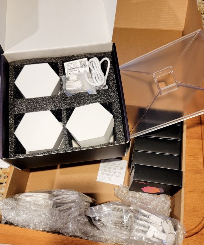 Cololight Hexagon Pro LED light kit review - The Gadgeteer
