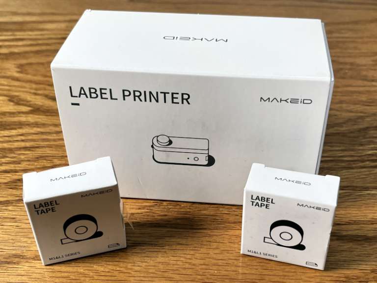 MakeID L1 Label Maker review - a lot of labeling in a little package ...