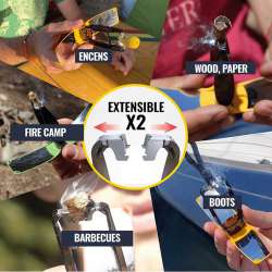 Put this solar lighter in your pocket and you'll always be able to make ...