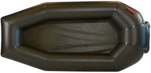 This 6 ft inflatable raft folds down into the size of a loaf of bread ...