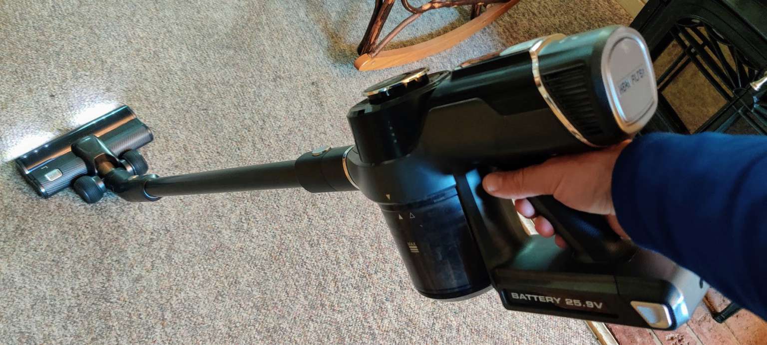 LEVOIT Vortex IQ 40 cordless stick vacuum review - the easiest vacuum I ...