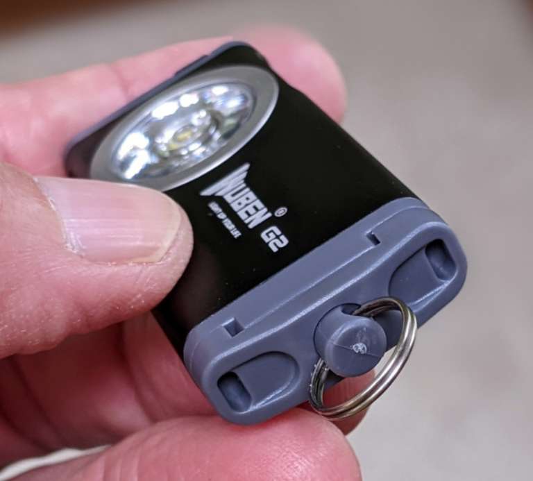 Wuben G2 flashlight review - Little body, big reflector - The Gadgeteer