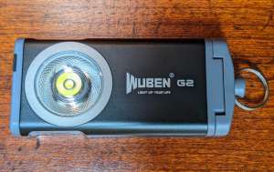 Wuben G2 flashlight review - Little body, big reflector - The Gadgeteer