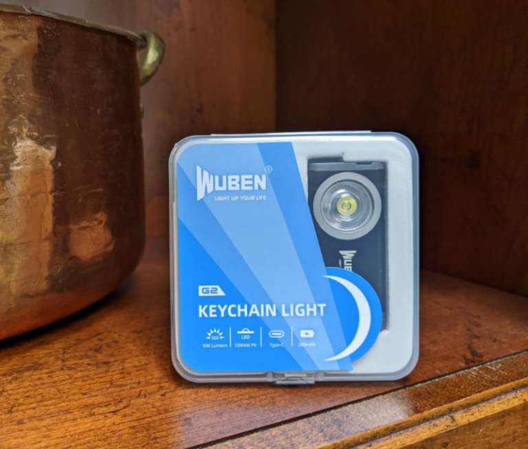 Wuben G2 flashlight review - Little body, big reflector - The Gadgeteer