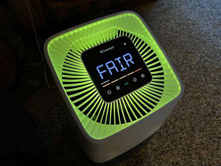 Greentech pureAir Active HEPA+ with ODOGard Room air purifier review ...