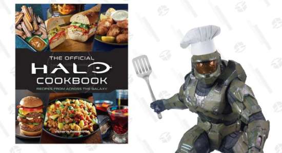 It's the OFFICIAL Halo Cookbook! - The Gadgeteer