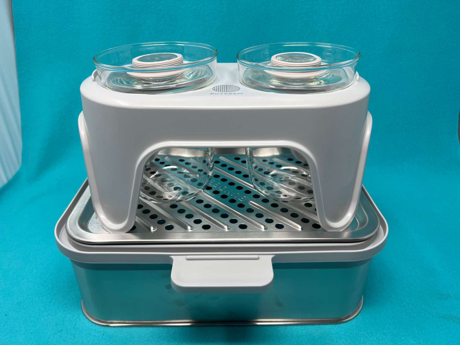 Buydeem Electric double-layer steamer review - The Gadgeteer