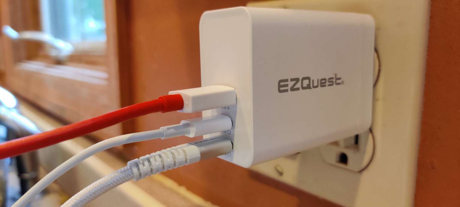 EZQuest UltimatePower 120W GaN USB-C PD wall charger review - One ...