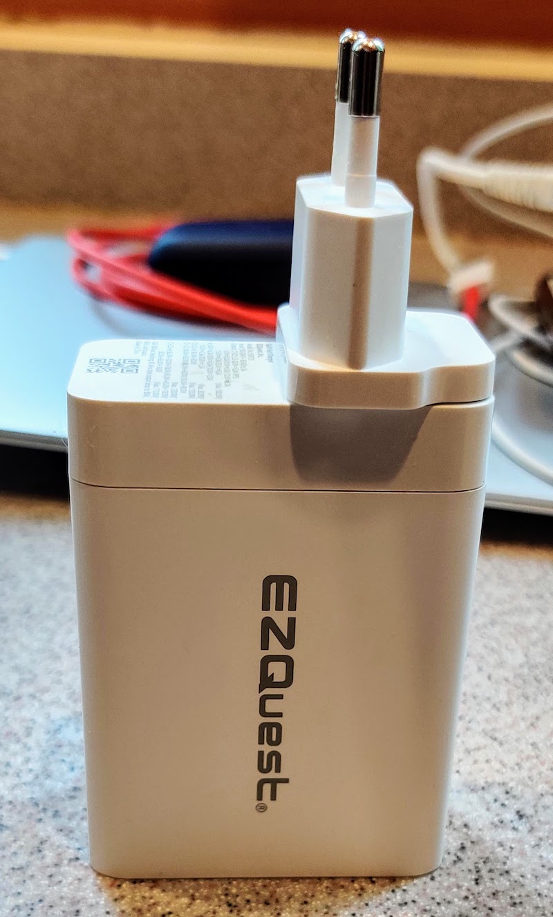 EZQuest UltimatePower 120W GaN USB-C PD wall charger review - One ...