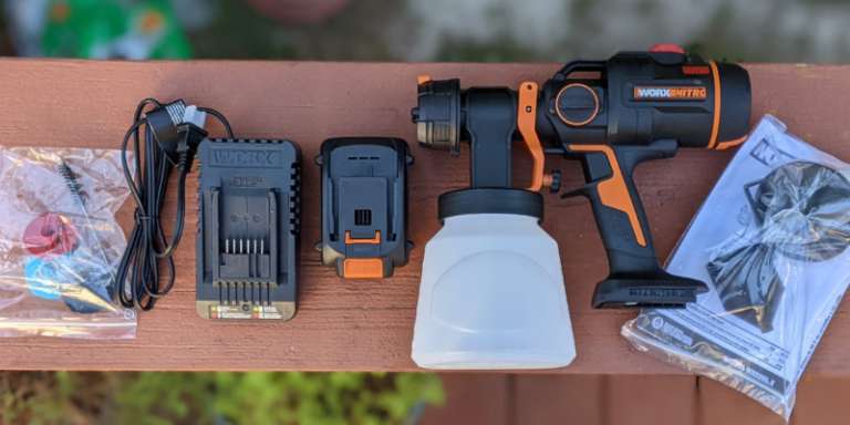 Worx Nitro 20V Cordless Paint Sprayer review - Drop that brush and step away from the paint can ...