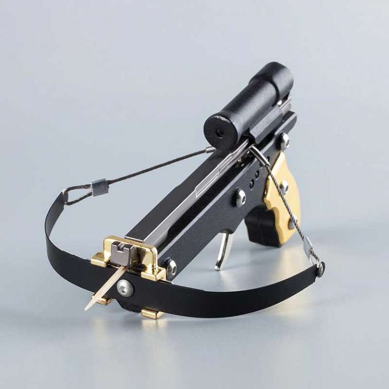 You can use this crossbow to kill miniature vampires - The Gadgeteer