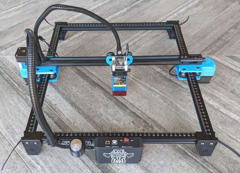 Two Trees TTS-55 DIY Laser Engraving and Cutting Machine review ...
