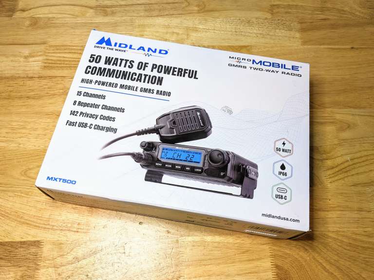 Midland MXT500 MicroMobile Two-Way Radio review - The Gadgeteer