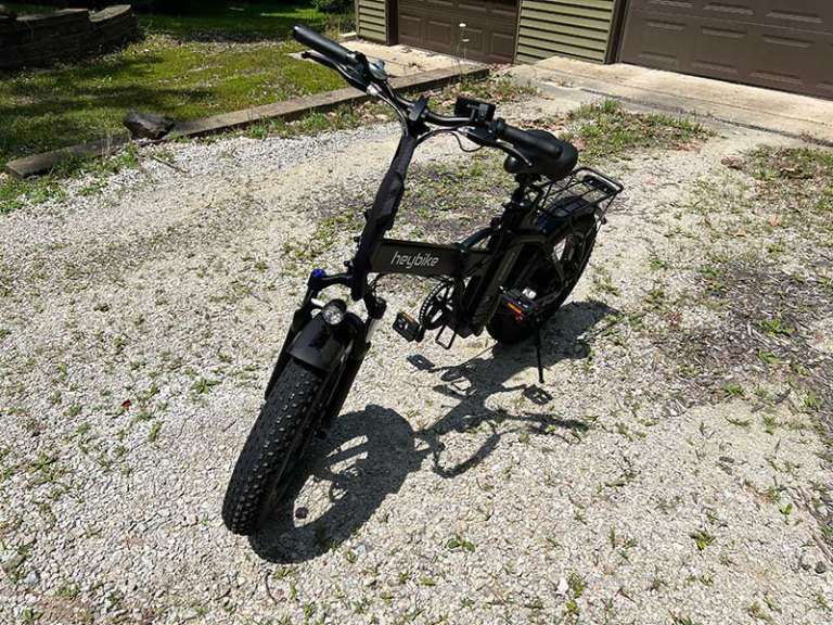 heybike Mars folding e-bike review - The Gadgeteer