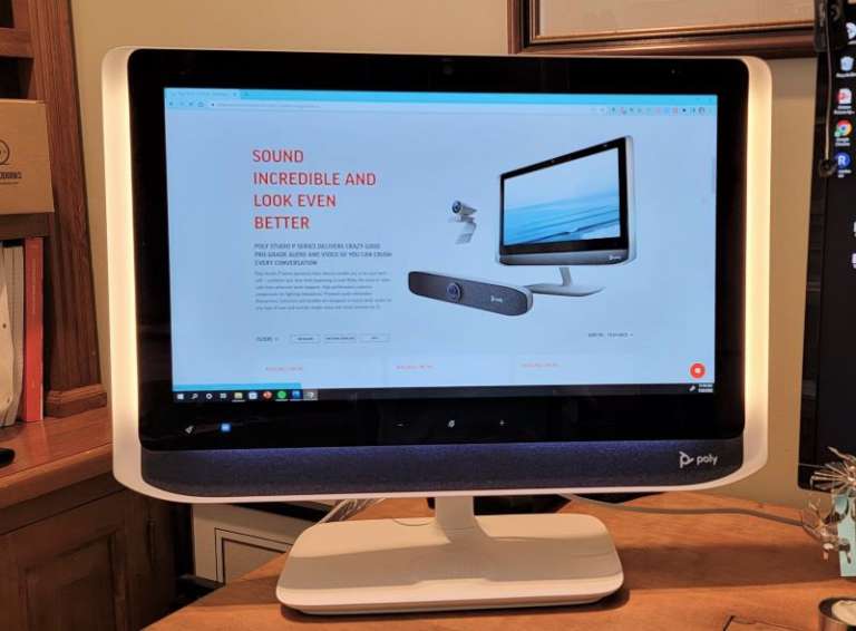Poly Studio P21 Personal Meeting Display review - The Gadgeteer